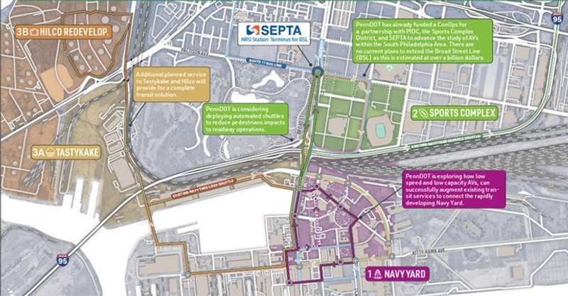 DigitalAECOM - Philadelphia Navy Yard automated vehicle shuttle deployment